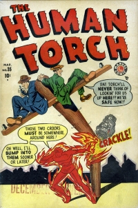 The Human Torch Comic List