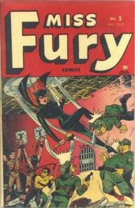 Miss Fury Comics Comic List