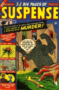 Suspense Comic List
