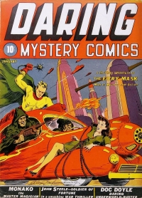 Daring Mystery Comics Comic List