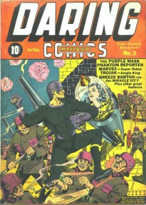 Daring Mystery Comics Comic List