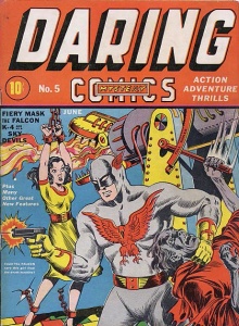 Daring Mystery Comics Comic List